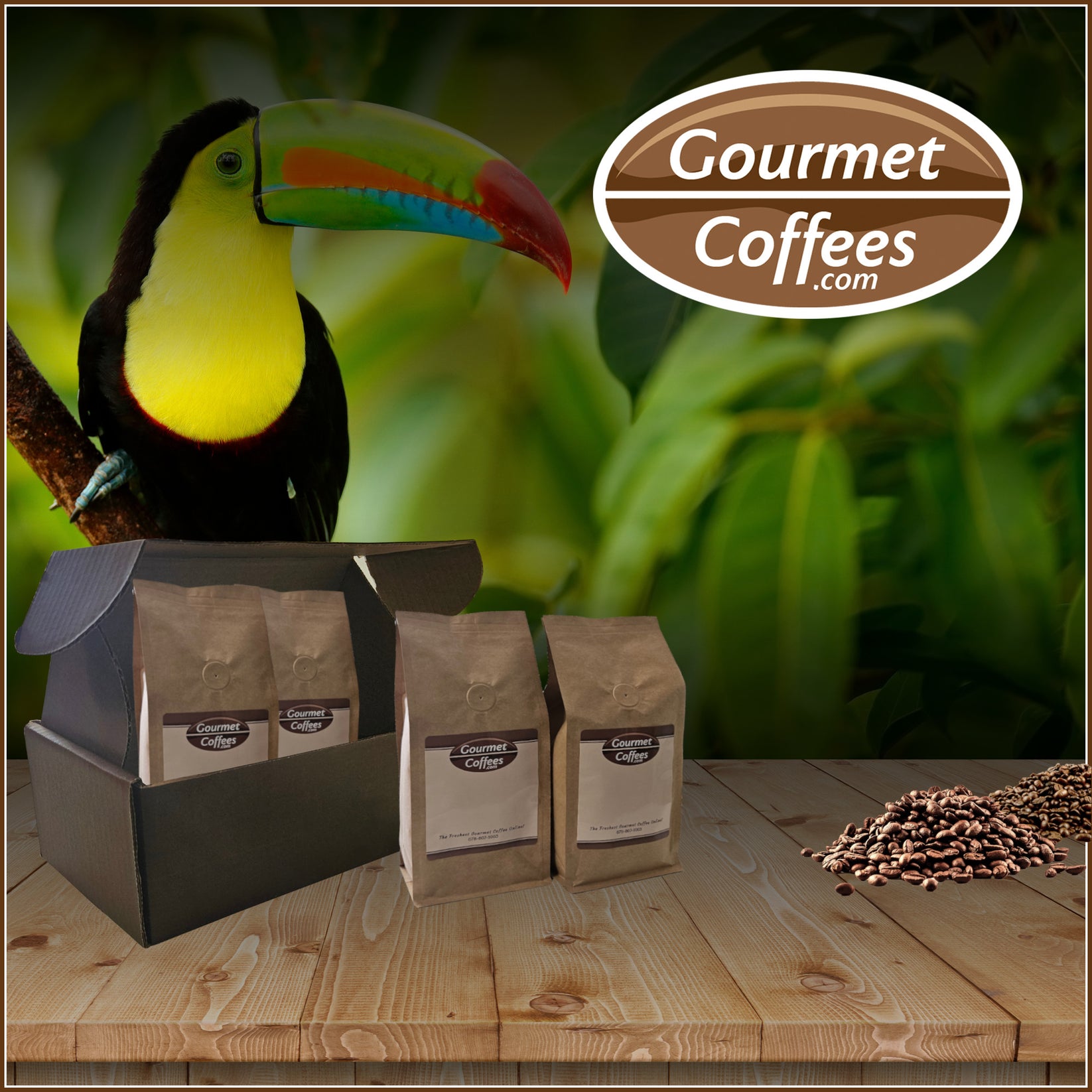 South American Coffee Sampler – GRMS, gourmetcoffees.com